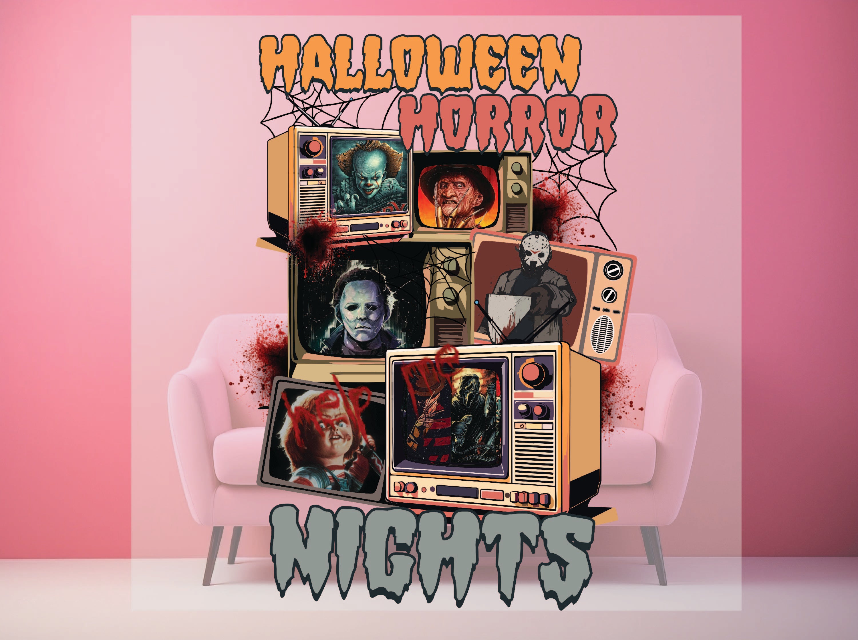 Halloween Horror Nights – Bubblepop DTF